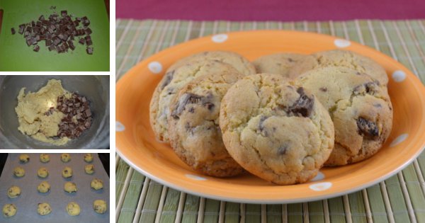 Cookies kit kat - La ricetta di Gnam Gnam