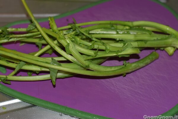 Pesto di gambi di friarielli - CucinoFacile